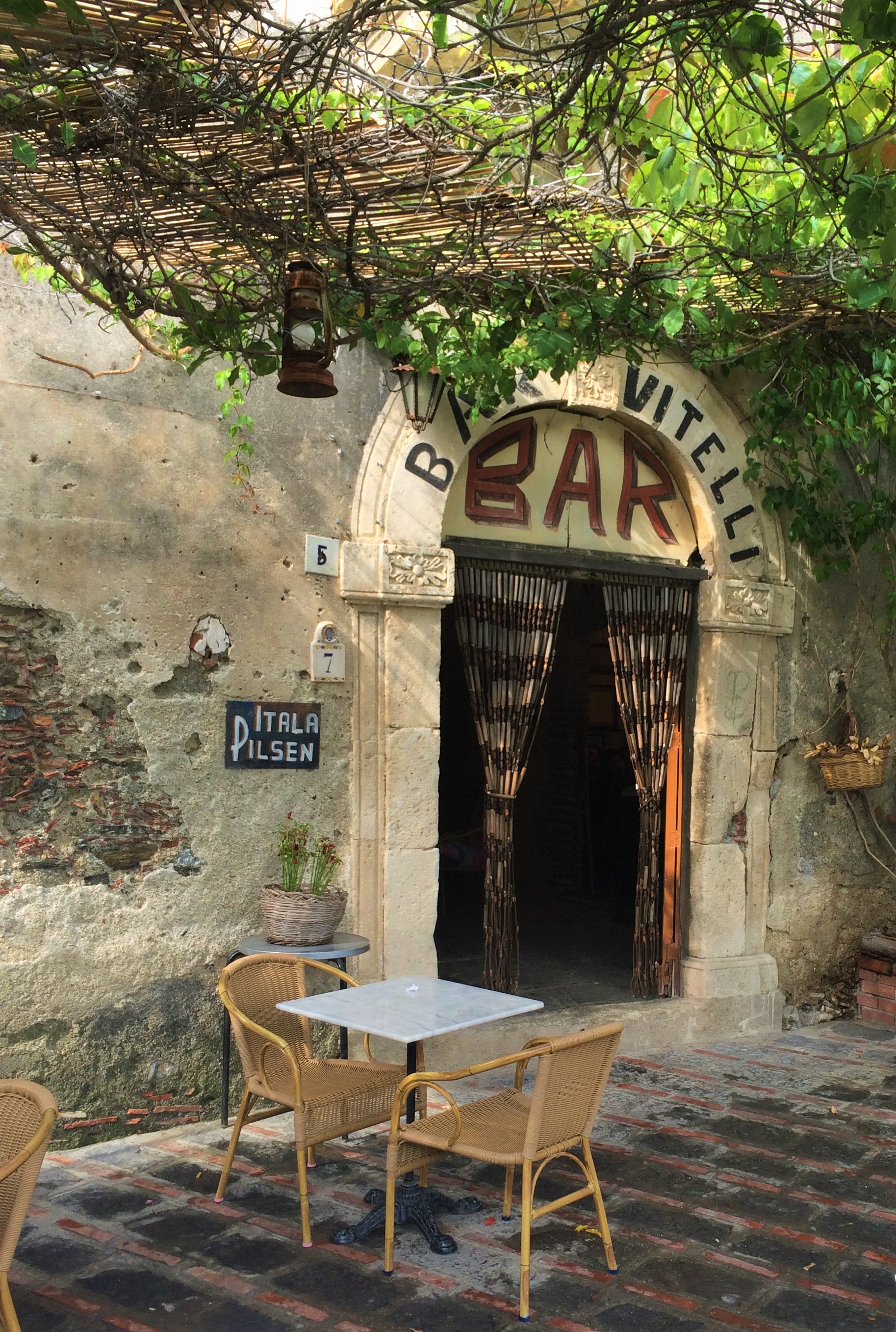 A Short Stop At Bar Vitelli, the Sicilian bar from the Godfather movie ...